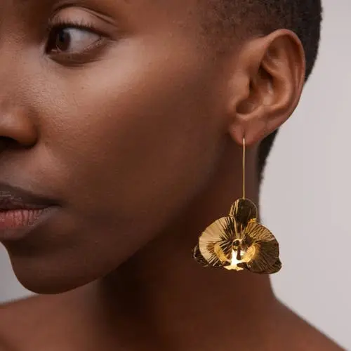 WE ARE NBO Deviendra 2.0 Orchid Drop Earrings
