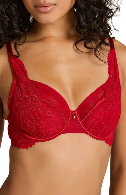 Hunkemoller Whitney Non-padded Underwi Bra - Red