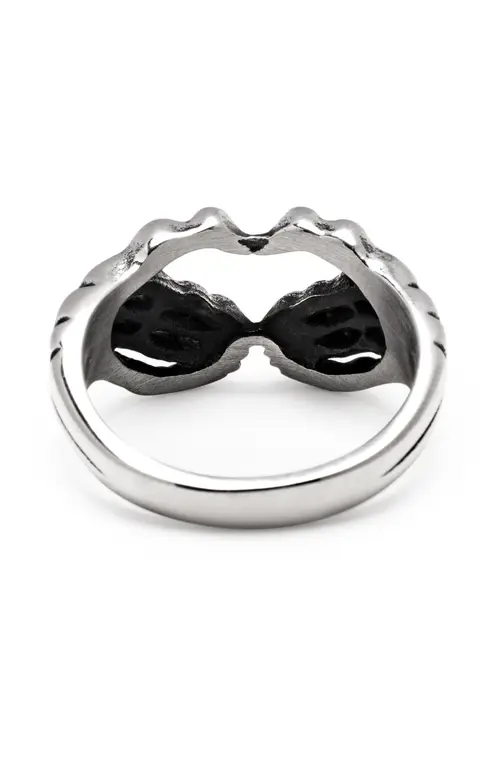 NIALAYA JEWELRY Skeleton Hand Ring