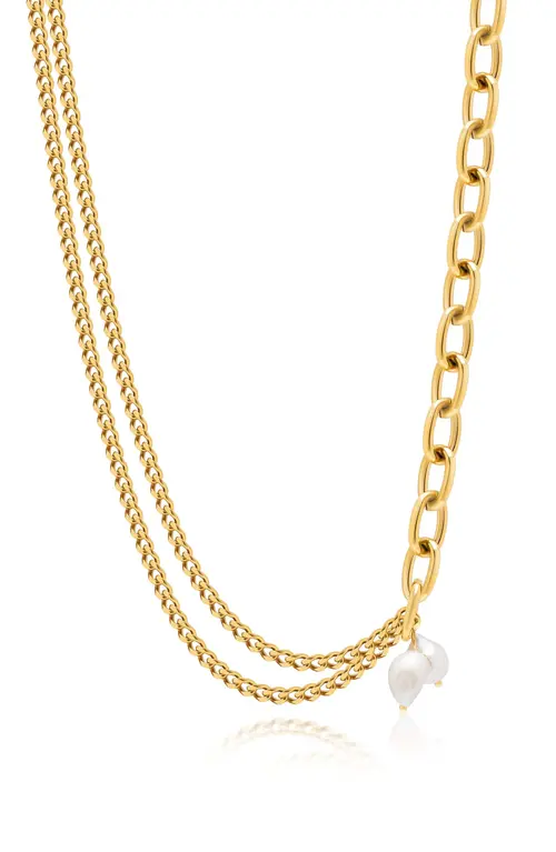 NIALAYA Transformer Pearl Necklace