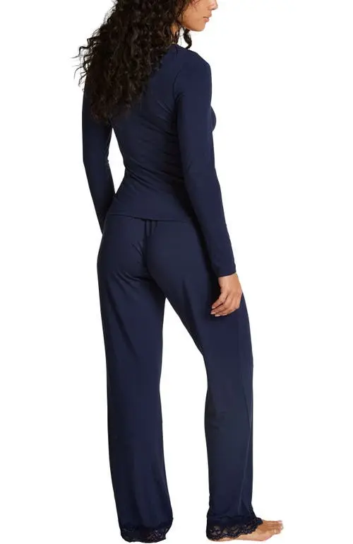 Hunkemoller Pajama Set - Blue