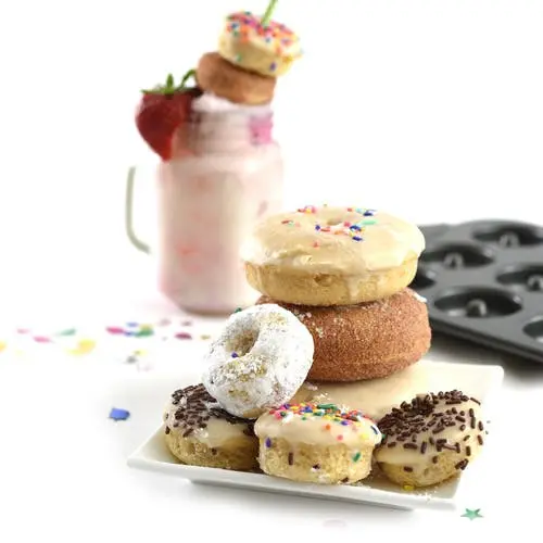 NORPRO Nonstick 12-cavity Mini Donut Pan