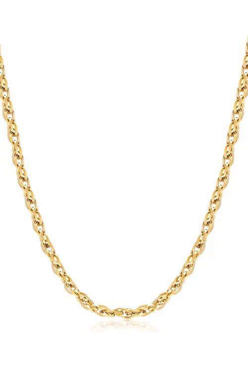 NIALAYA JEWELRY Rope Chain Choker - Gold
