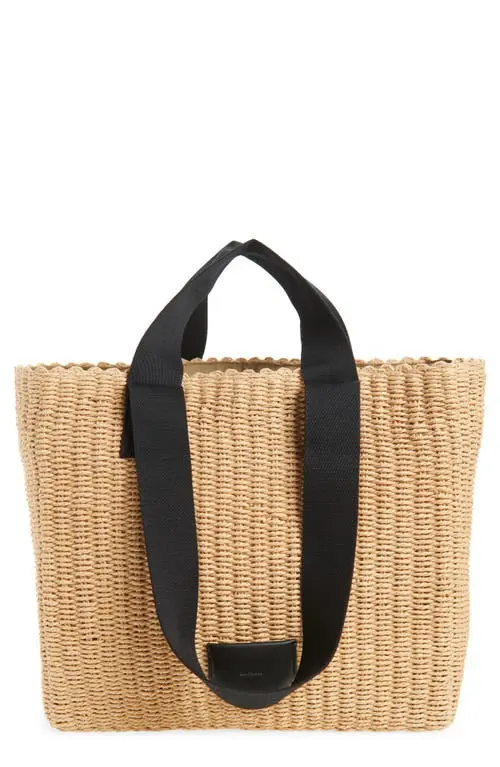 ALLSAINTS Izzy Straw Tote - Natural