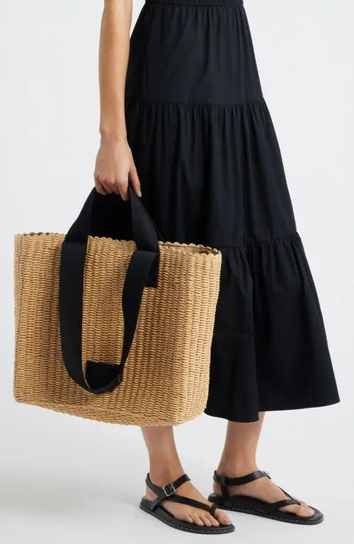 ALLSAINTS Izzy Straw Tote