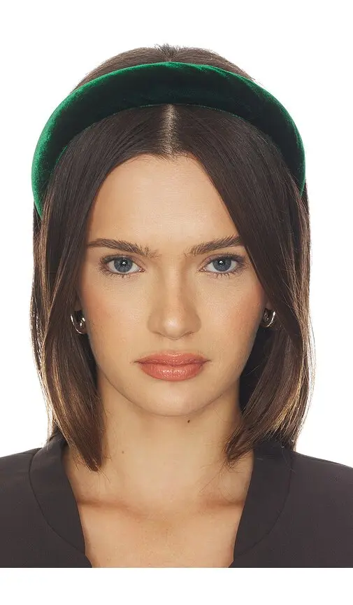 JENNIFER BEHR Tori Headband - Emerald