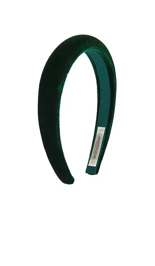 JENNIFER BEHR Tori Headband - Emerald