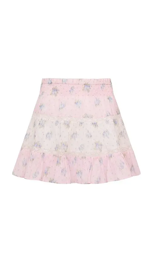 LoveShackFancy Tween Raf Skirt