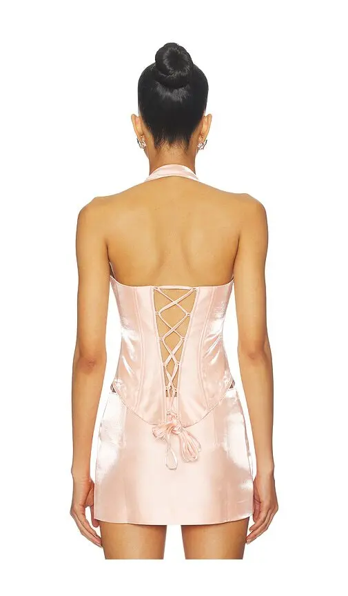 KIM SHUI Halter Top - Pink