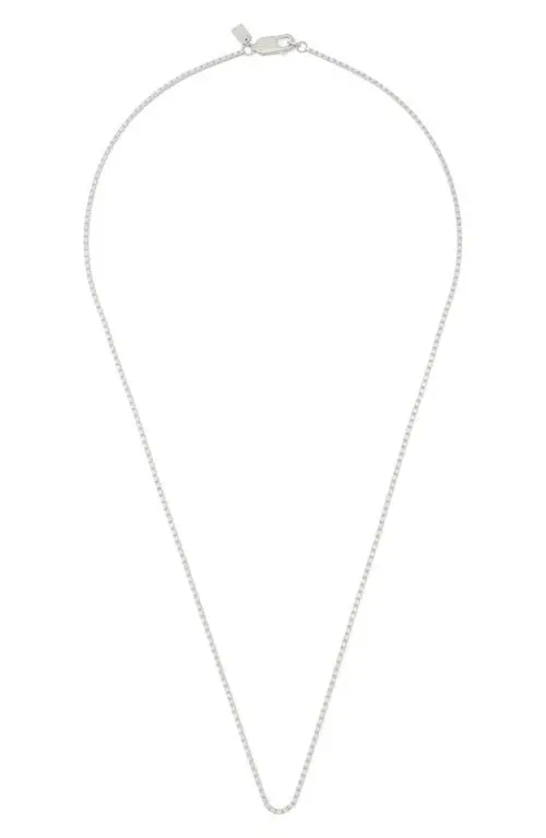 ALLSAINTS Leor Slim Chain Necklace