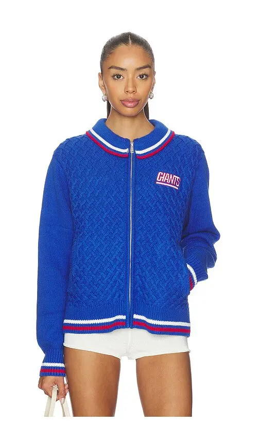 Terez X Giants Mixed Knit Jacket