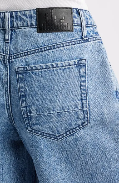CITY BLUES High-rise Crescent Leg Jeans - Indigo
