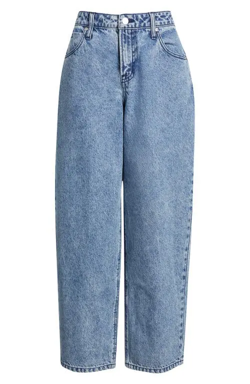 CITY BLUES High-rise Crescent Leg Jeans - Indigo