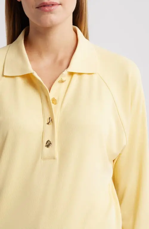 CITY BLUES Raglan Sleeve Polo