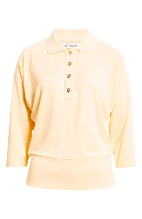 CITY BLUES Raglan Sleeve Polo