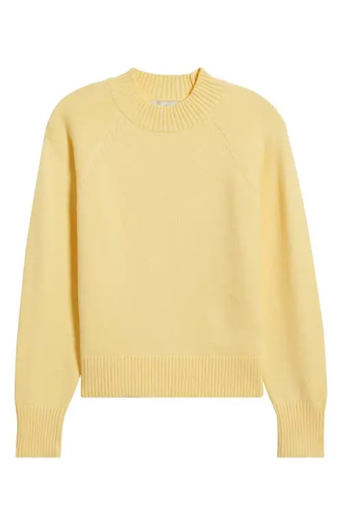 CITY BLUES Raglan Sleeve Mock Neck Sweater - Sunlight