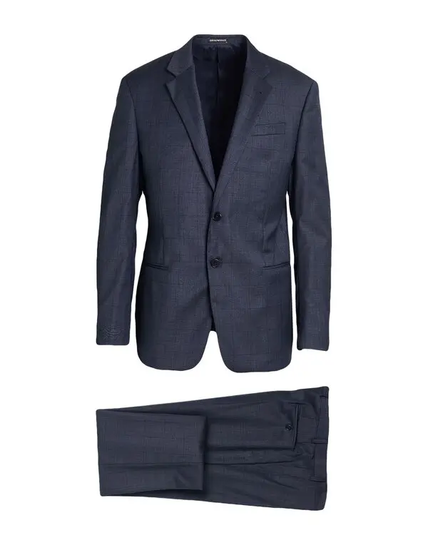 Emporio Armani Suit Size Virgin Wool, Elastane