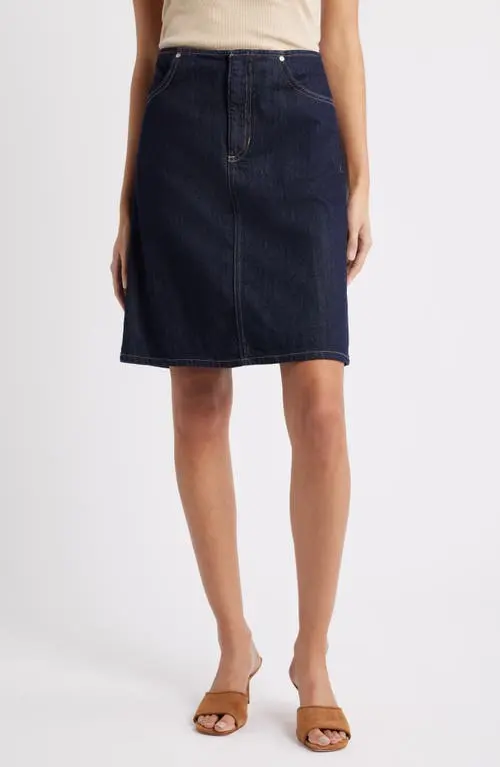 Mango Menphis Denim Pencil Skirt