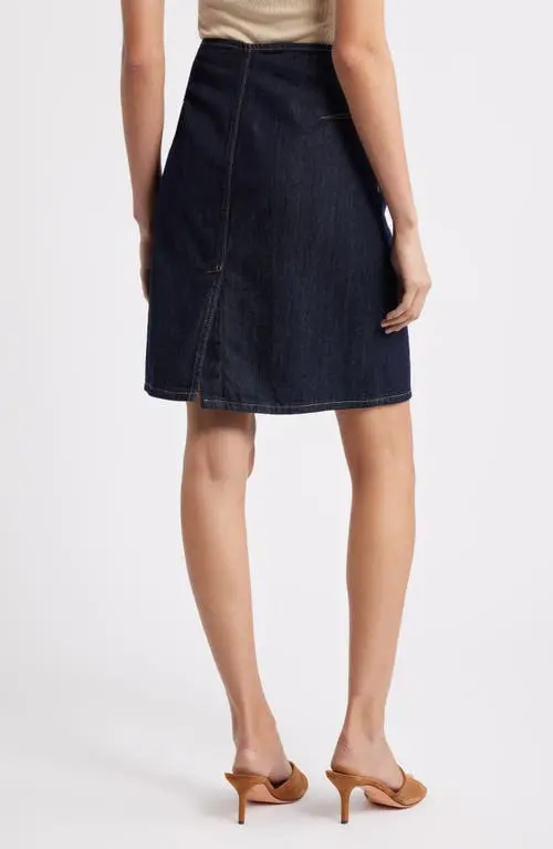 Mango Menphis Denim Pencil Skirt