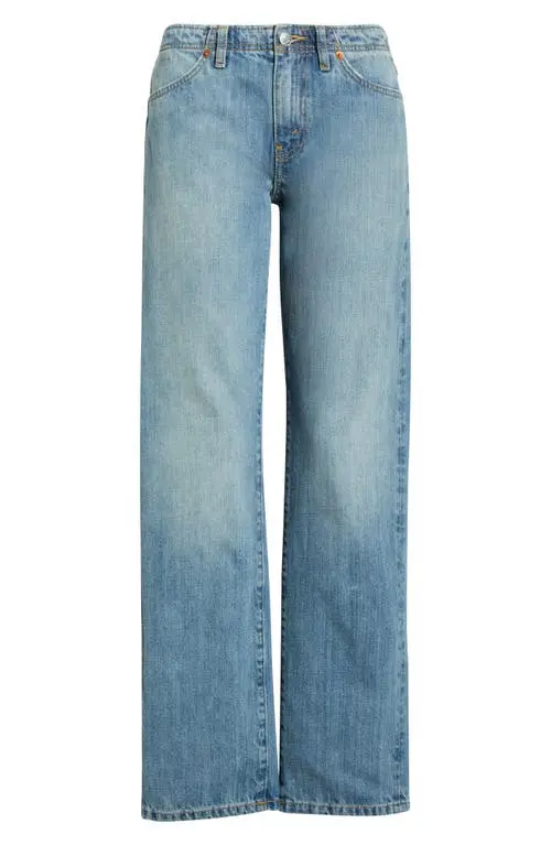 RE/DONE The Sanasa Straight-leg Jeans - Authentic Indigo