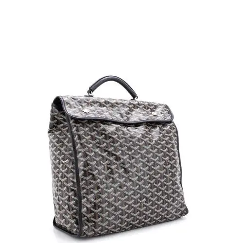Goyard Saint Leger Briefcase Backpack Coated Canvas