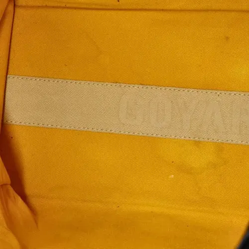Goyard Saint Leger Briefcase Backpack Coated Canvas