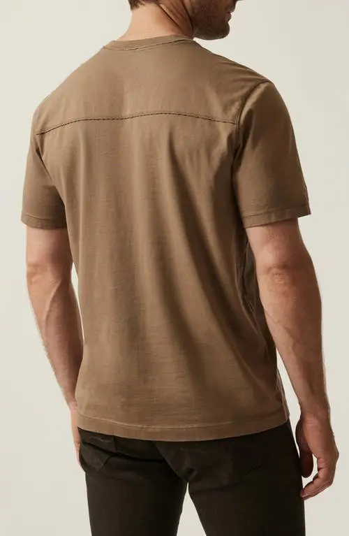 34 Heritage Deconstructed V-neck Pima Cotton T-shirt
