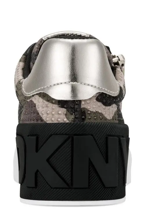 Dkny Mei Crystal Studded Camo Sneakers