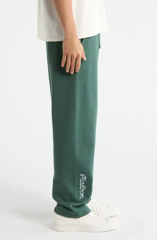 MALBON Bon Script Embroidered Sweatpants