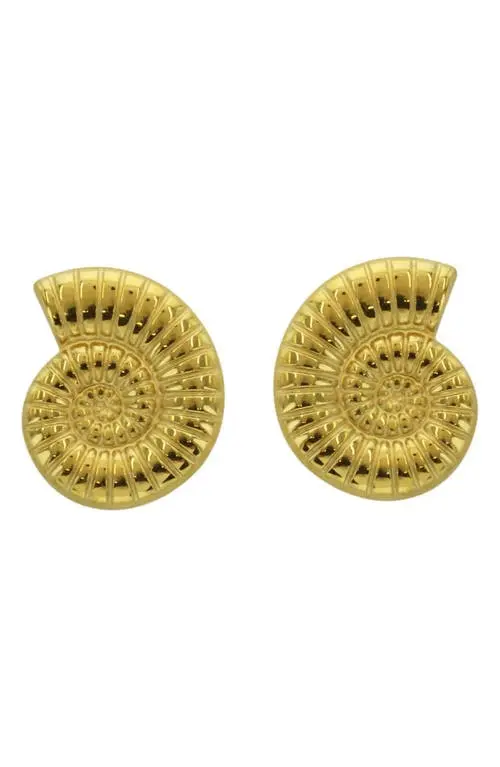 PANACEA Twist Shell Stud Earrings