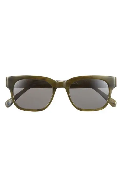 Eyebobs Numero Uno 49mm Polarized Sunglasses - Army Green/marble/grey