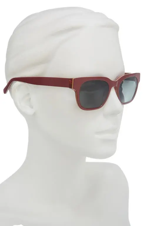 Eyebobs Numero Uno 49mm Polarized Sunglasses - Wine/blush Layer/grey