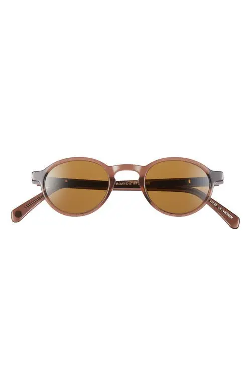 Eyebobs 43mm Polarized Round Frame Sunglasses - Brown Sugar/polarized Brown