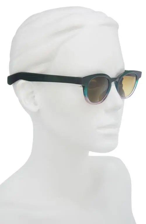 Eyebobs Total Wit Round Polarized Sunglasses - Emerald/rose Quartz/brown
