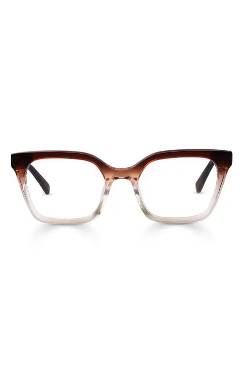 Eyebobs Overlook 50mm Cat Eye Readers - Walnut/almond Crystal