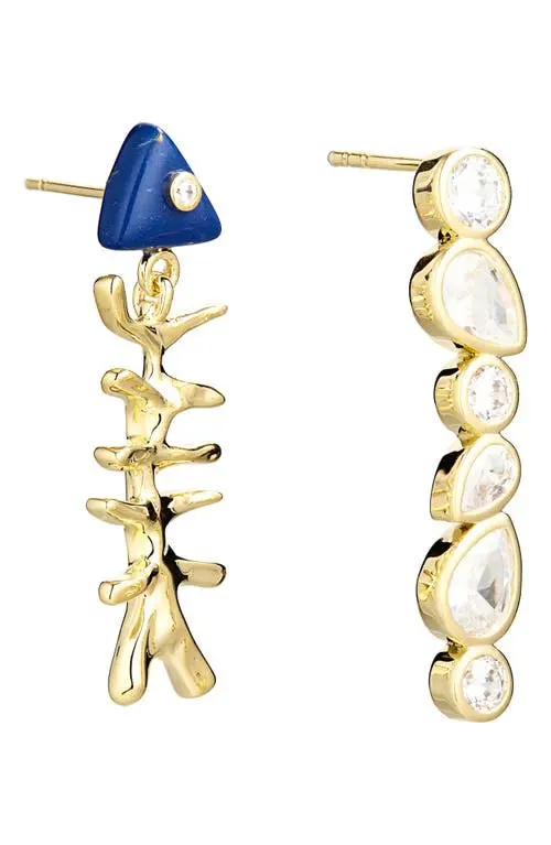 Éliou Pescado Mismatched Drop Earrings