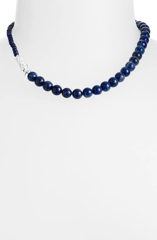Éliou Lapis Lazuli Beaded Necklace