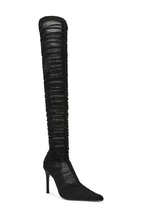 Steve Madden Rashida Over-the-knee Studded Boots