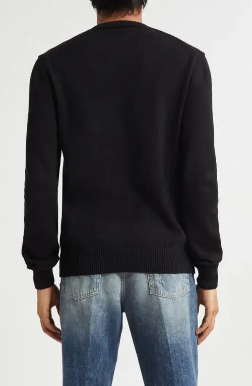 Amiri Arts District Embroidered Crewneck Sweater
