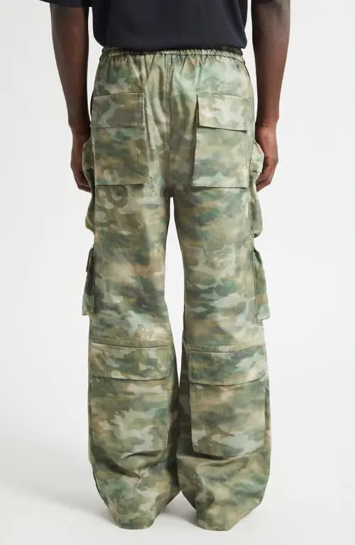 Amiri Printed Drawstring Cargo Pants - Camo