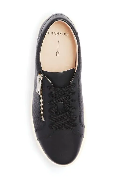 FRANKIE4 Billie Ii Zip Sneakers - Black Emboss