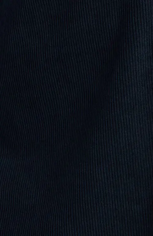 BOSS Roan Kent Corduroy Button-up Shirt - Dark Blue
