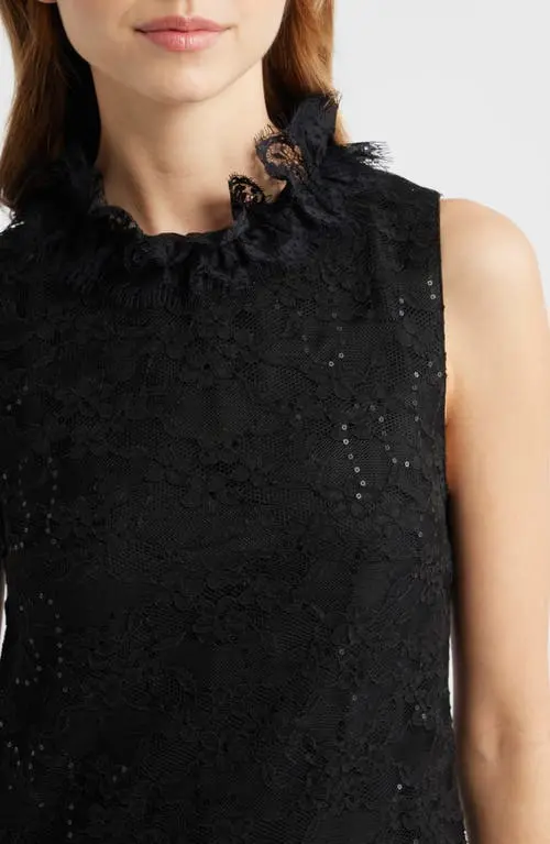 SISTER JANE Eclipse Lace Cocktail Minidress