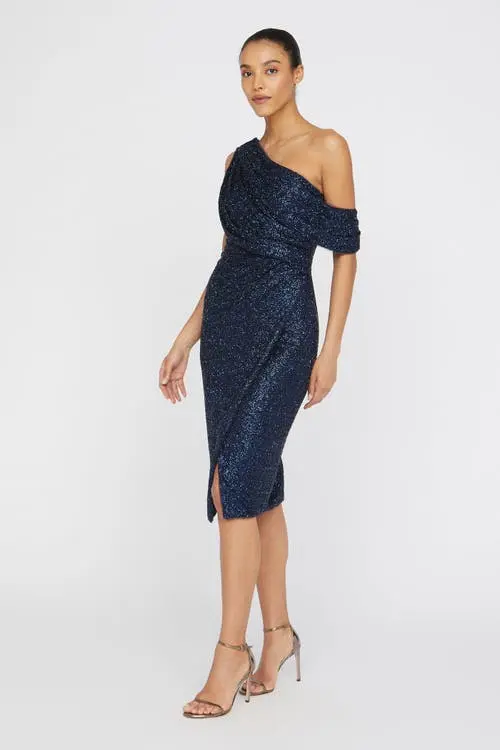 Theia Briella One-shoulder Cocktail