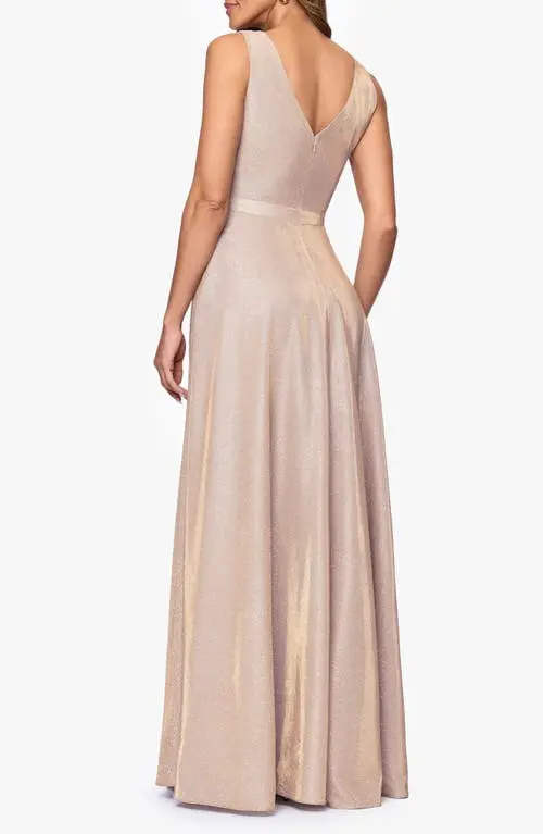 XSCAPE EVENINGS Galaxy Glitter Gown