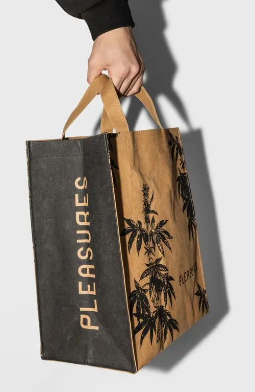 PLEASURES Leaf Printed Shopper Tote