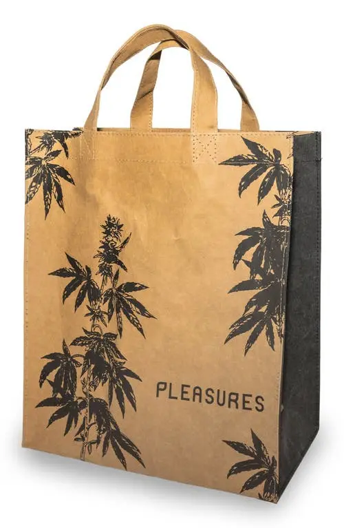 PLEASURES Leaf Printed Shopper Tote