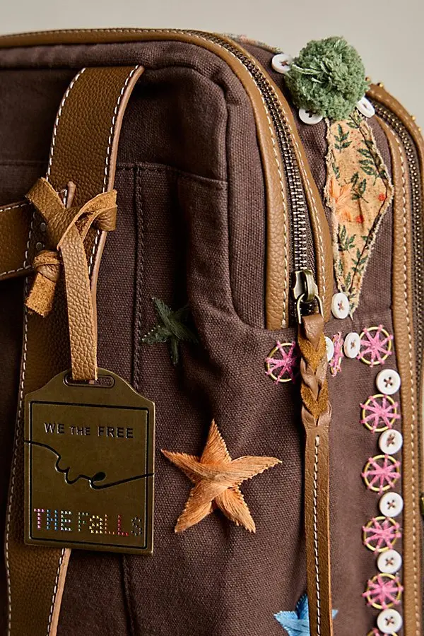 Free People We The Free X The Falls Bexley Backpack In Chocolate