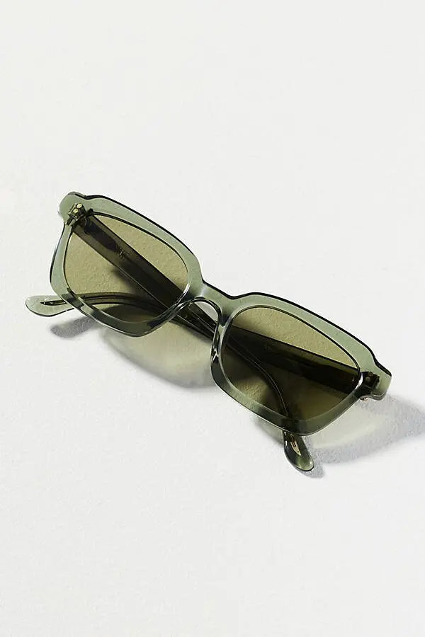 SARDINE Demi Cateye Translucent Sunglasses - Green