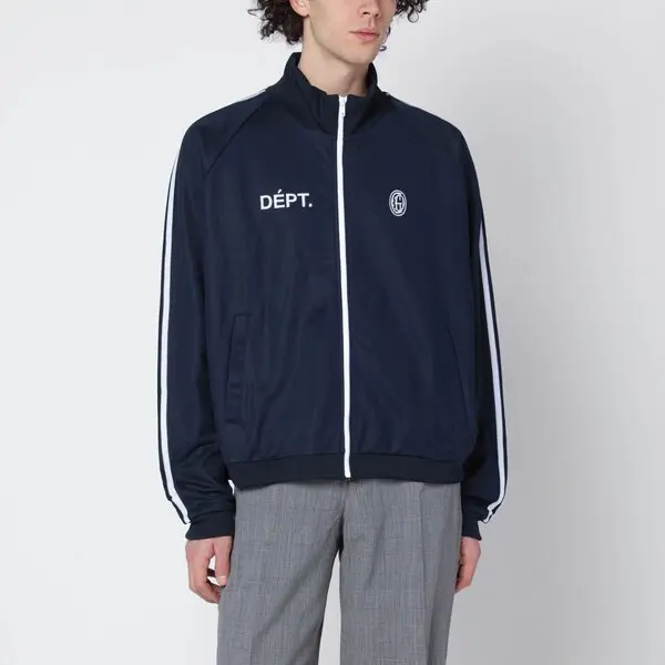 GALLERY DEPT. Cotton Zip Up Hoodie - Blue